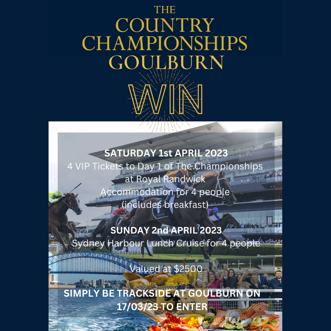 Championships Competition Insta Poster – Goulburn Race Club